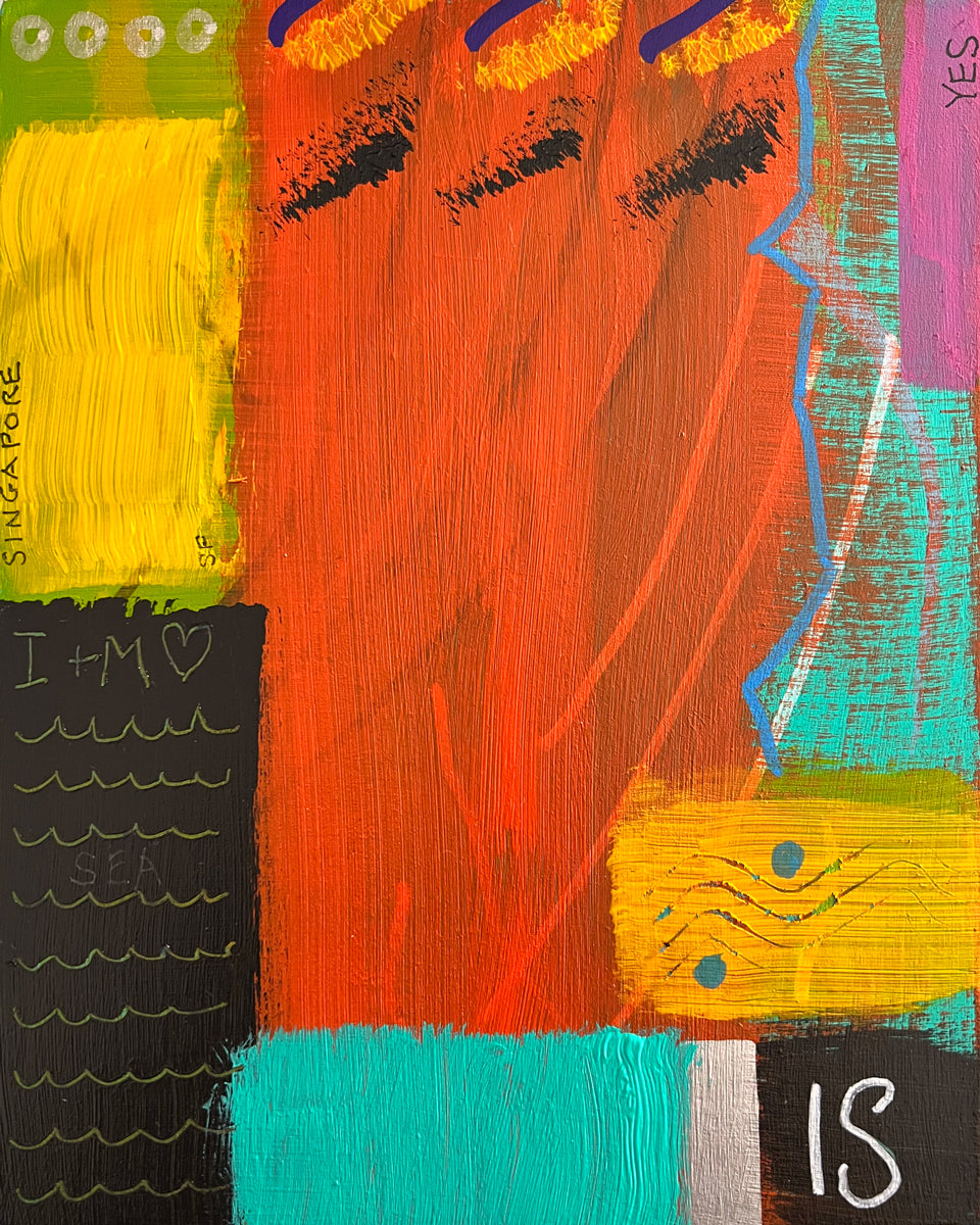 Original Mixed Media and Resin Contemporary Art – Artist John Kraft